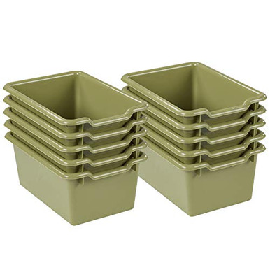 ECR4Kids Scoop-Front Storage Bins Easy-to-Grip Design for Classroom ...