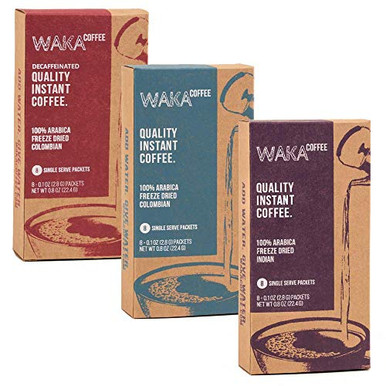 Waka Coffee Quality Instant Coffee Single-Serve Instant Coffee Variety ...