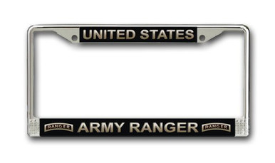 MilitaryBest U.S. Army Ranger License Plate Frame - Warehousesoverstock