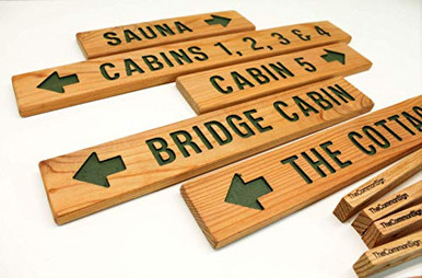 Vacation Rental Signs Cabin Markers B and B Signs Hostel Signage Spa ...