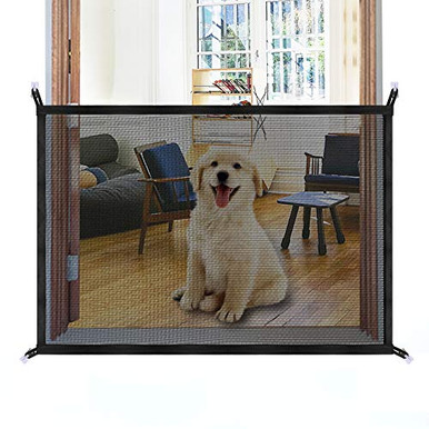 Accmor Magic Gate Portable Folding Pet Safety Gate Mesh Magic Gate for ...