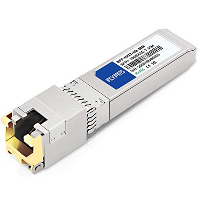 FLYPROFiber 10GBase-T SFP Plus to RJ45 for Ubiquiti Unifi UF-RJ45-10G ...