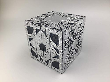 Silver hellraiser pin head puzzle box 1 1 working replica ...