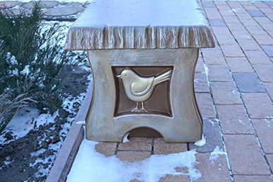 Mold Bench Leg Mould Concrete Garden Benches B01 - Warehousesoverstock