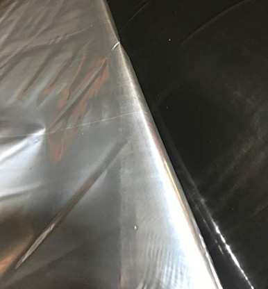 Silver Metallic Plastic Mulch 4 Ft X 250 Ft 1.0 Mil Embossed by ...