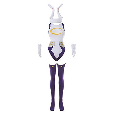 MHA Miruko Cosplay My Hero Academia Rabbit Hero Bunny Costume Bodysuit ...