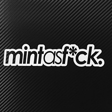 Mint As FCK JDM Style Decal Sticker Custom Die_Cut Vinyl Turbo Lowered ...