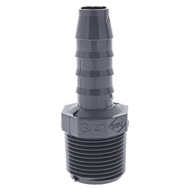 Drip Depot Dura 3 4 inch Threads x 1 2 inch Barb Tubing Coupler ...