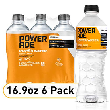 POWERADE Power Water_ Tropical Mango_ Zero Sugar Zero Calorie ION4 ...