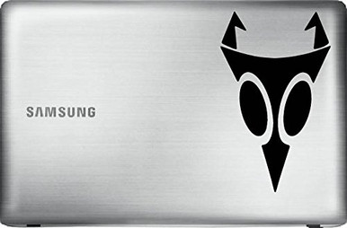 Invader Zim Irken Symbol_Black 4 inch _ Vinyl Decal Sticker for Car ...