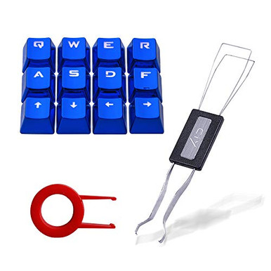 Keycap Puller Gaming Keycaps Kit Switch Puller 12 Keys WASD Keycaps ...