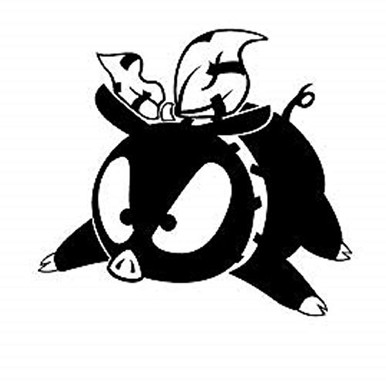 P_Chan Pig Lying Down Fan Art Rendition 5.5 Tall Ranma 1 2 Anime TV ...