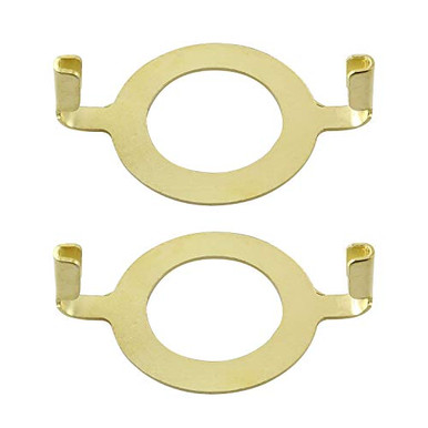 Maxmoral 2PCS Metal Lamp Shade Bracket Metal Lamp Shade Collar Rings ...