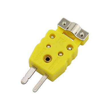 PZRT 1_Pack K Type Thermocouple Plug Adapter with Fixing Clamp RTD ...