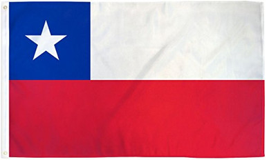 B and Y 2x3 Chile Flag Chilean Country Banner South America Pennant ...