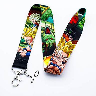 Anime Dragonball Lanyard Key Chain ID Card Badge Holder Dragon Ball ...