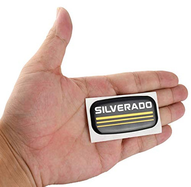 Silverado Emblem 3D Badge Nameplate Letter Logo Replacement for CHEVY ...