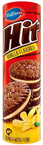 Hit Biscuit Cookies Vanilla Ciasteczka o Smaku Waniliowym 220g _1_Pack ...