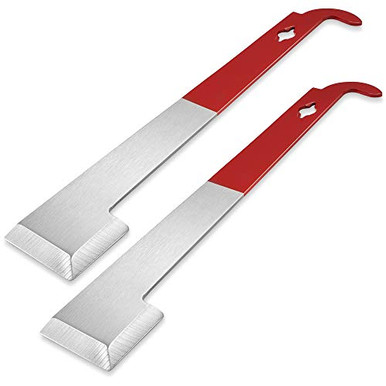 Honey Keeper 2_Pack Stainless Steel J Hook Bee Hive Tool_ 10_1 2 inch ...