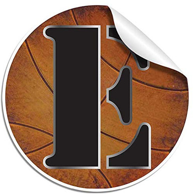 Wall Sticker Basketball Letter Decals Vinyl Stickers Nursery ...