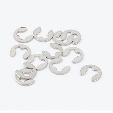 uxcell Fastener External Retaining Snap Ring E_Clip Circlip 3mm 10pcs ...