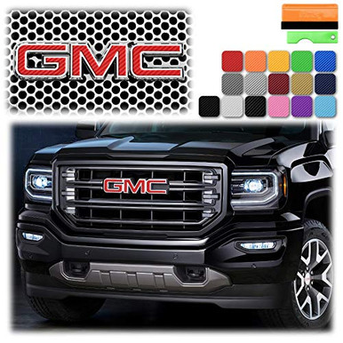 Free Tool Kit 6Pcs 4 inch x6 inch GMC Emblem Overlay 3D Matte Purple ...