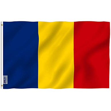 Anley Fly Breeze 3x5 Feet Romania Flag _ Vivid Color and Fade Proof ...
