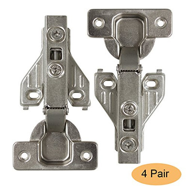 Gobrico 105 Degree Face Frame Clip On Cabinet Hinge Soft Close Full ...