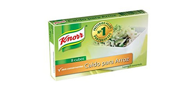 Knorr Rice Bouillon Cubes 8 Pack 80 grams Stock Cubes Rice Seasoning ...