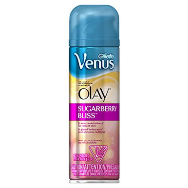 Gillette Venus and Olay Shave Gel _ 7 oz _ Sugarberry Bliss ...