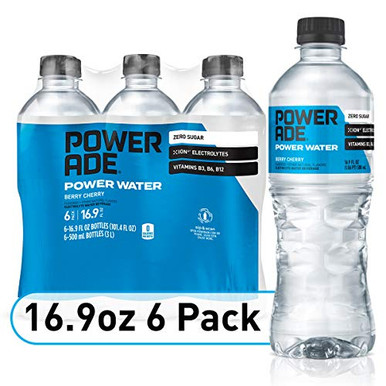 POWERADE Power Water_ Berry Cherry_ Zero Sugar Zero Calorie ION4 ...