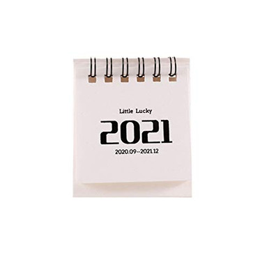 youeneom Desk Calendar 2021 _ Flip Calendar 2021 with Premium Thick ...