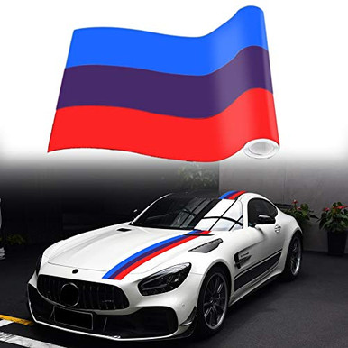 Leasinder 78.7 inch x 5.9 inch Car Hood Stripe Sticker Auto Racing ...