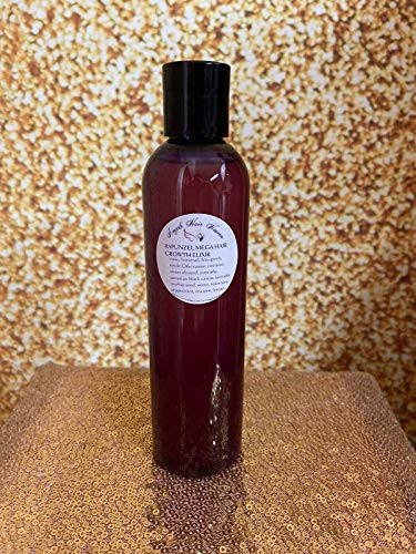 4 OZ RAPUNZEL MEGA HAIR GROWTH ELIXIR OIL MSM HORSETAIL NETTLE CASTOR ...
