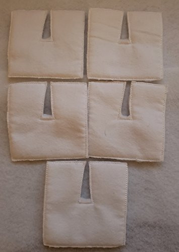 Tracheostomy Dressing Adorable Pads G J Tube Pad 5 Pack Trach White ...