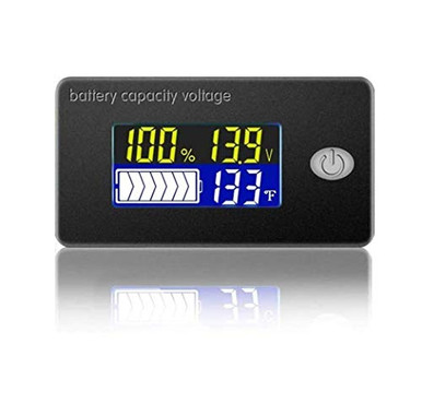 Battery Capacity Voltage Meter 0_179? Temperature Monitor 12V 24V 36V ...
