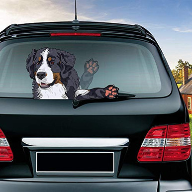 MIYSNEIRN Rear Wiper Decals for Vehicles Tag Animal Border Husbandry ...