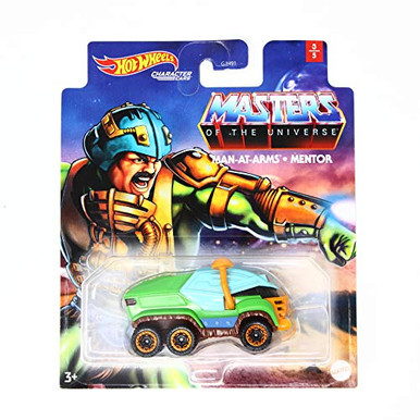 Hot Wheels Character Cars Masters of The Universe Man_at_Arms Vehicle ...
