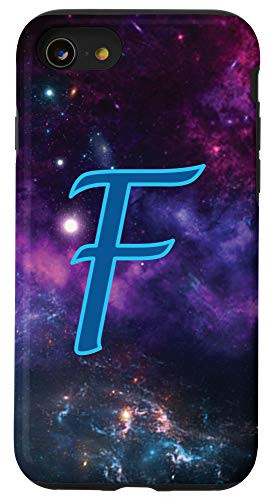 iPhone SE _2020_ 7 8 Letter F _ galaxy nebula space universe cosmos ...