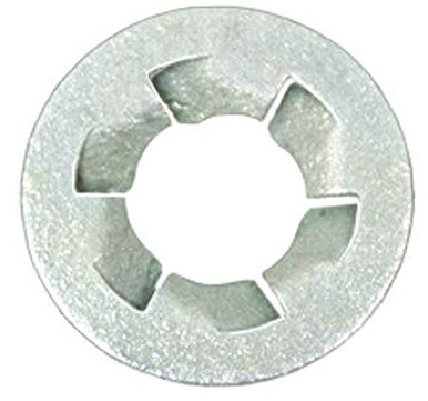 100 3 8 inch Pushnut Bolt Retainers 25 32 inch O.D. Zinc ...