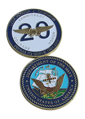 US Navy LCDR Patrick J. Cavanagh Challenge Coin - Warehousesoverstock