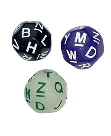 Impact! Miniatures D21 Consonant Die _ B Through Z _ Unusual Dice ...