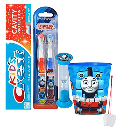 inch Thomas The Train inch Inspired 5pc Bright Smile Oral Hygiene Set ...