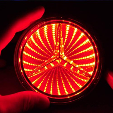 3D Car Tail Logo LED Light Badge Lamp Emblem Sticker Car Decoration Led ...
