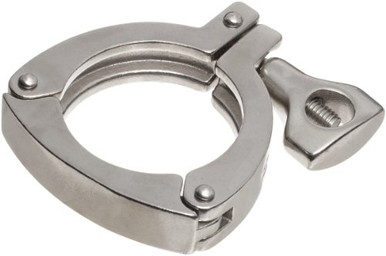 Dixon 13MHHM-3P200 Stainless Steel 304 Three Segment Clamp, 2" Tube OD ...