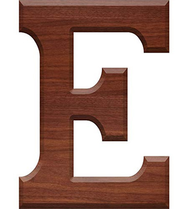 2_1 2 inch Tall X 5 32 inch Thick _E _ Epsilon_ Solid Walnut Wooden ...