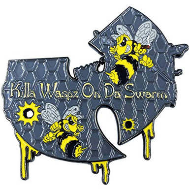 H_013 Wu Hornet Killer Wasp Tang Inspired Honey Comb Challenge Coin ...