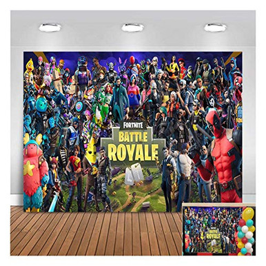 Battle Royale Party Photography Backdrops 7x5ft Children Boys Birthday ...