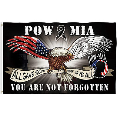 Bonsai Tree Pow Mia Eagle Flag 3x5 Ft_ Double Sided All Gave Some Some ...