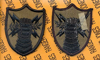 US Army Element STRATCOM Strategic Command OD Green and Black Uniform ...